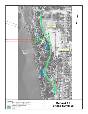 Carova Corner: NCTA announces its preferred route for Mid-Curituck Bridge
