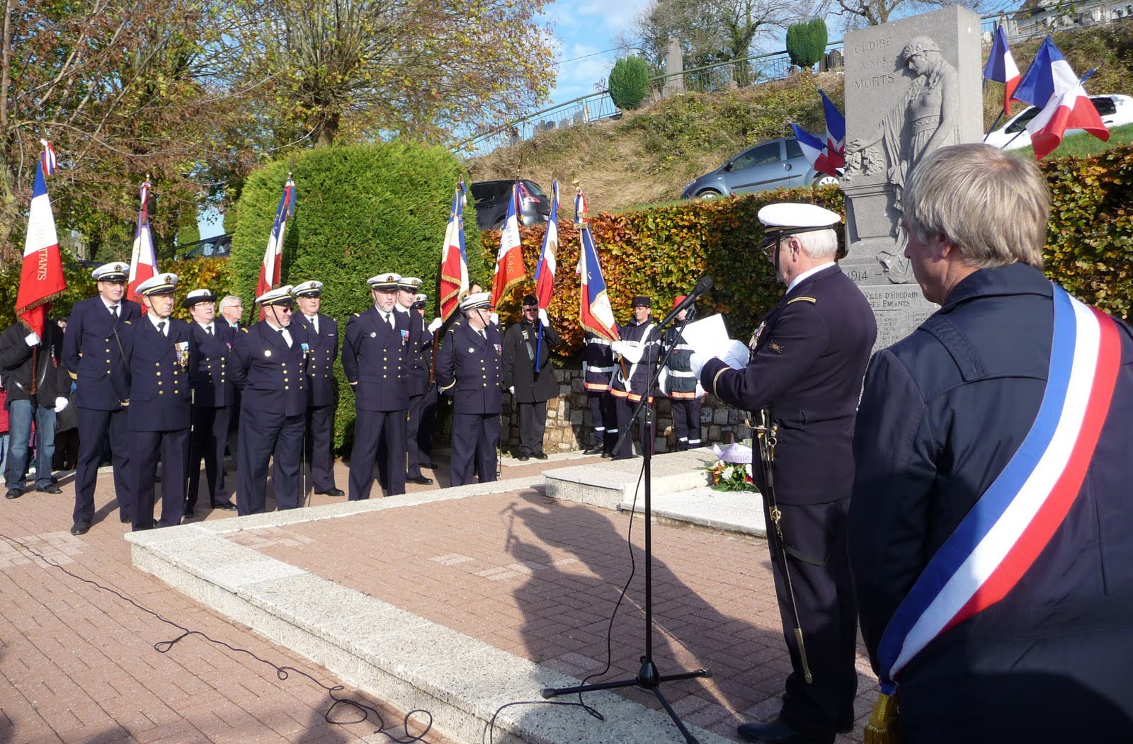 AC-association: HENRI KUROWSKI EN MISSION A HOUDAIN LE 11 NOVEMBRE 2009