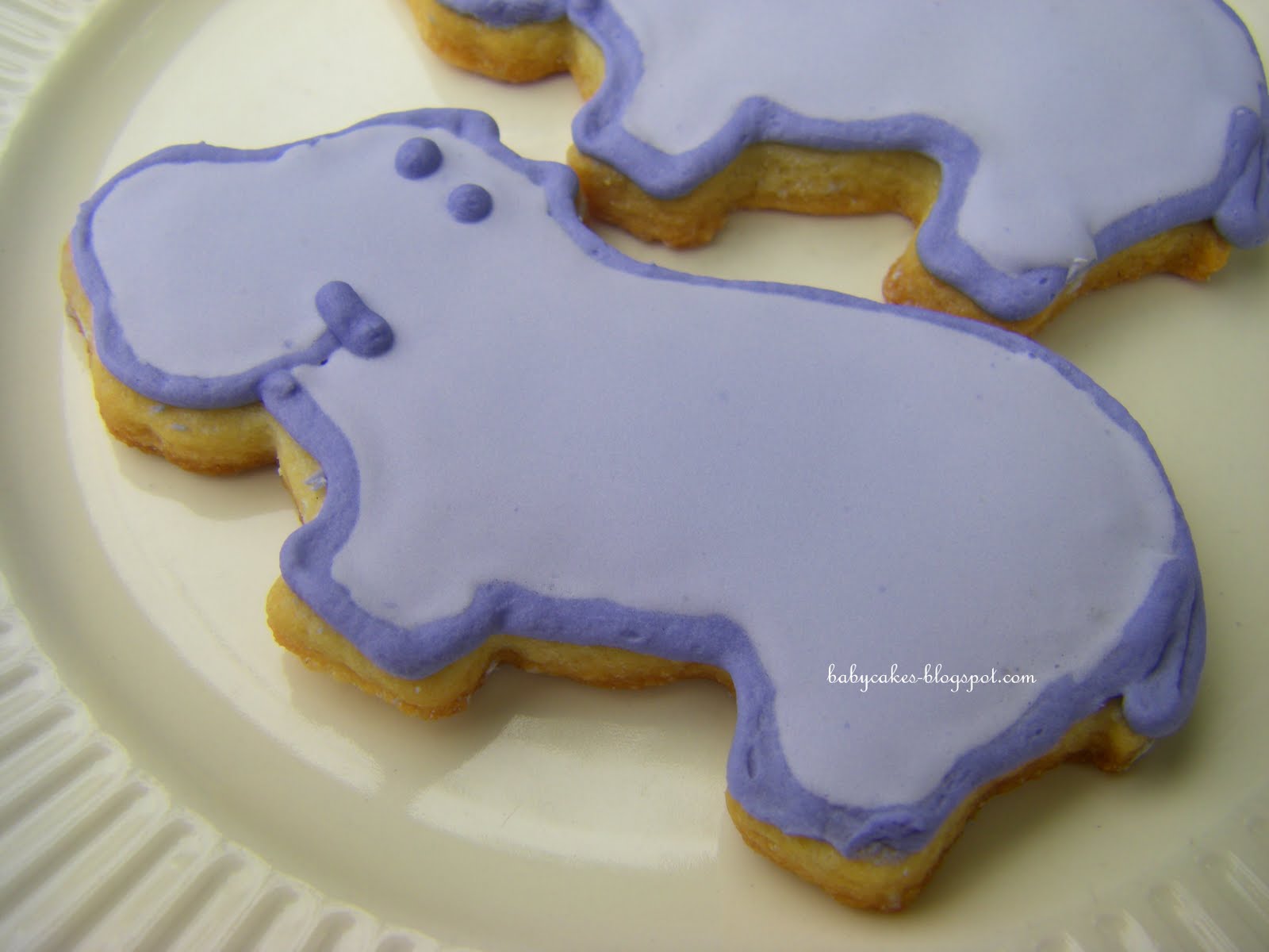 BabyCakes: Hippo Cookies and Lemon Cupcakes!