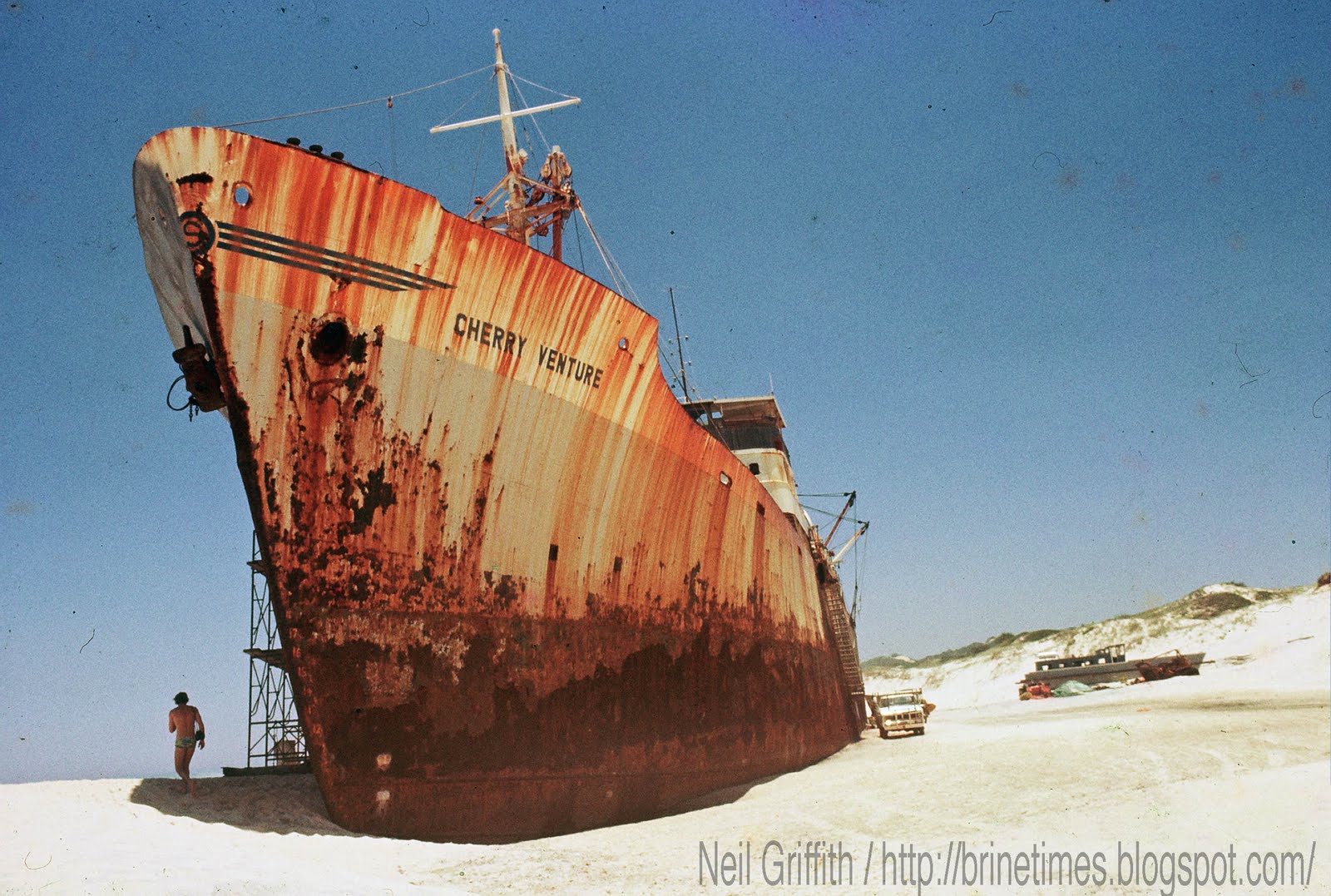 BRINE TIME: Gone, one shipwreck