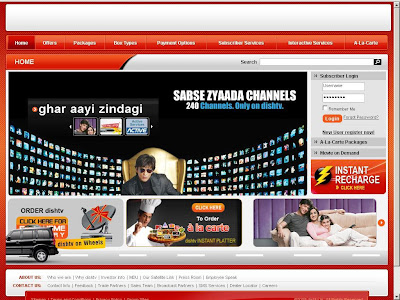 Login to Www.DishTv.in for Online Payment and Recharge ~ Results Portal