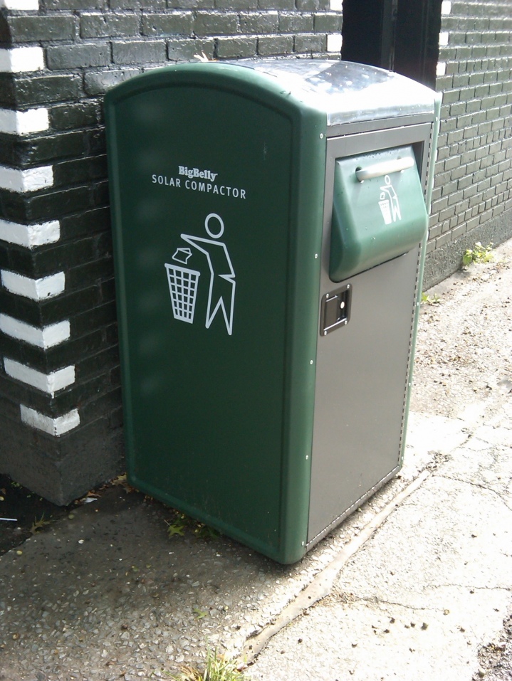 Lark Street - The Heart of Albany: Big Belly Solar Trash Compactors ...