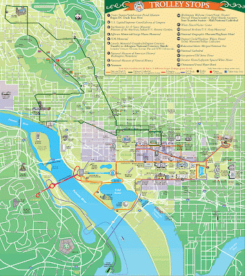 Family Reunion: Old Town Trolley Tour Map