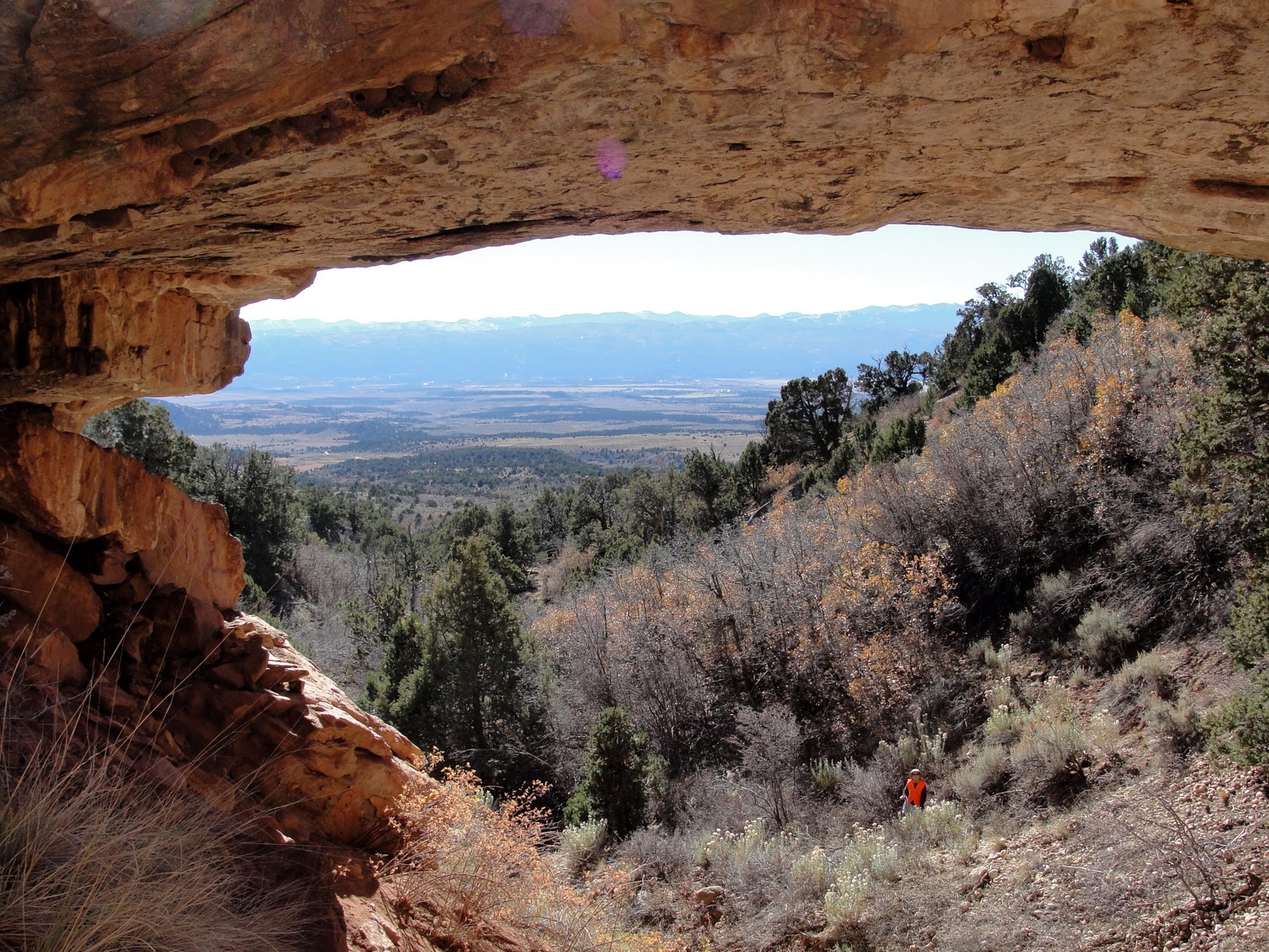 Janie and Steve, Utah Trails: Tabby Mountain's Natural Bridge
