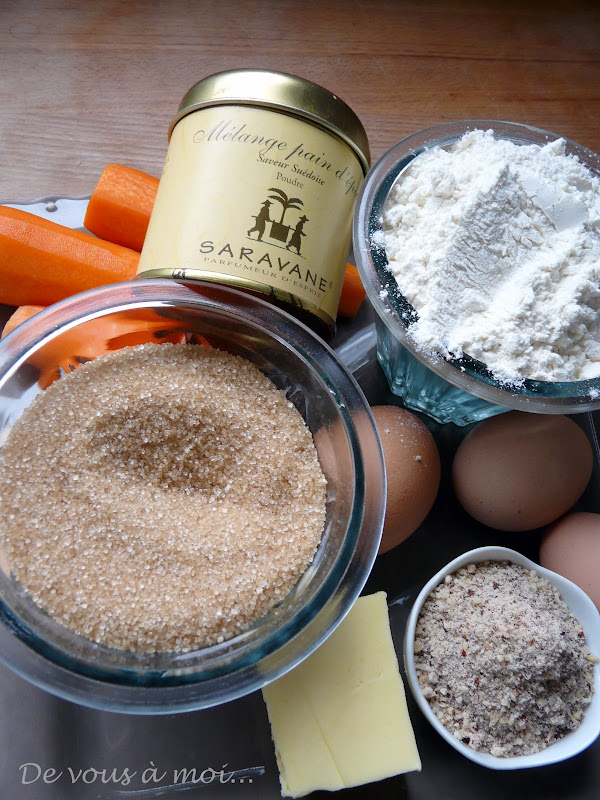 De vous à moi...: Mini carrot-cakes aux épices