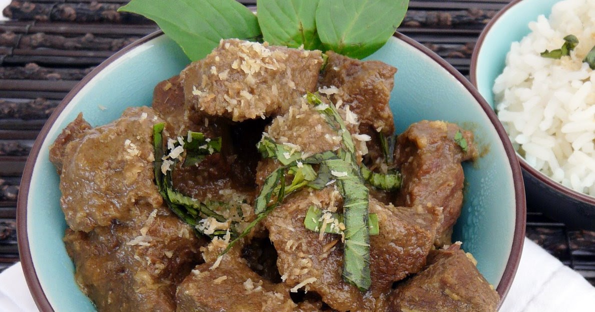 De vous à moi...: Rendang Daging (Boeuf Rendang)