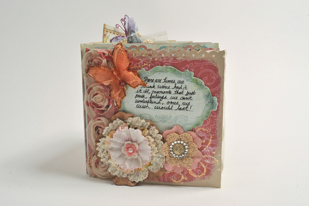 Remember When... Scrapbooking in Valencia, CA: Layered Pocket Mini Album