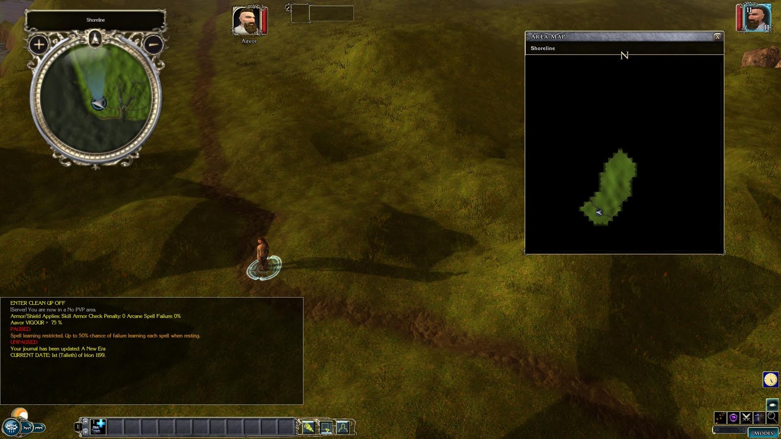 The World of Althéa: Area Map - Fog of War!