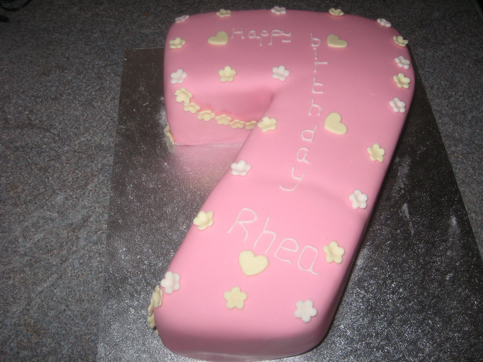 The Great Cake Experience: Pink no. 7 cake