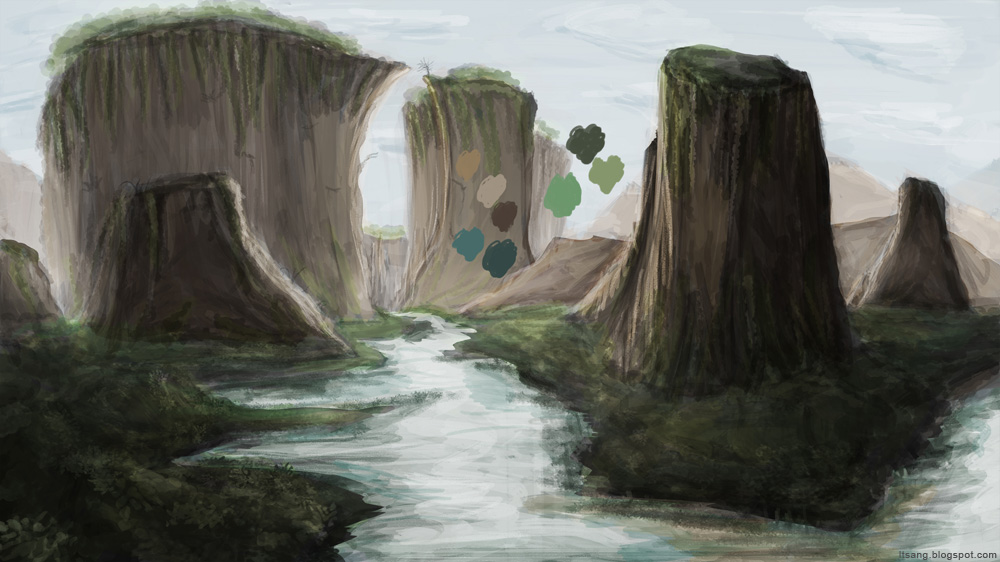 Leo Tsang - CG Arts & Animation: Plateau Concept #3