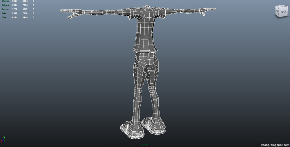 Leo Tsang - CG Arts & Animation: Maya Character Workshop #01