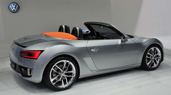AUTOMOTIVE: The New Volkswagen roadster BlueSport.