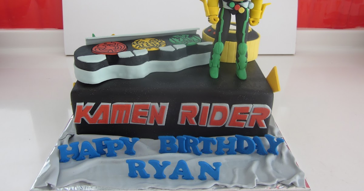 Celebrate with Cake!: Kamen Rider Cake
