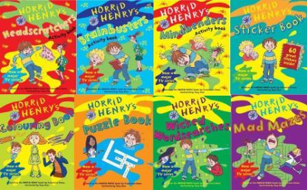 Kee-ke-ri-kee: NEW! Horrid Henry Collection - 8 Activity Books $42.90