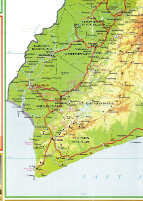 Pembanyuan: PETA KALIMANTAN SELATAN A