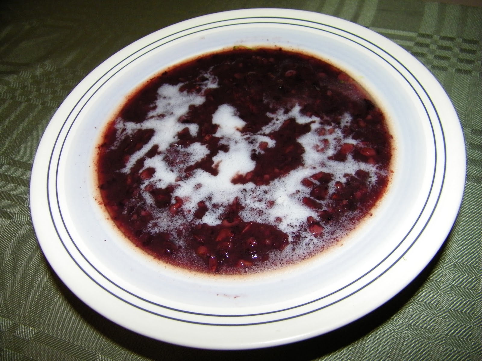 Little Bellevue Kitchen: Black Glutinous Rice Dessert