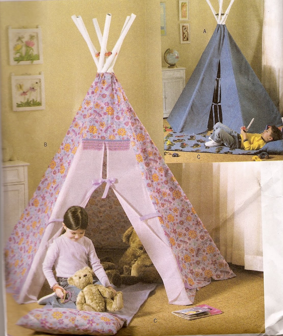 Luisa Villani: Handiwork: The TeePee Pattern Arrived!!!