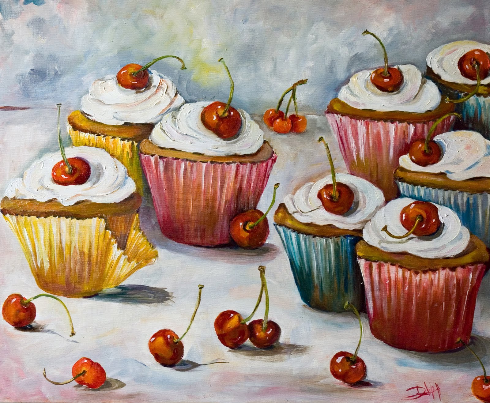 Art by Delilah: The Artistic Inspiration of the Cupcake