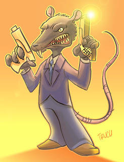 PintamEsta: La rata coluda empistolada