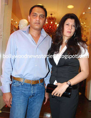 Latest News: Pictures of Mohammad Azharuddin With Wife Sangeeta Bijlani