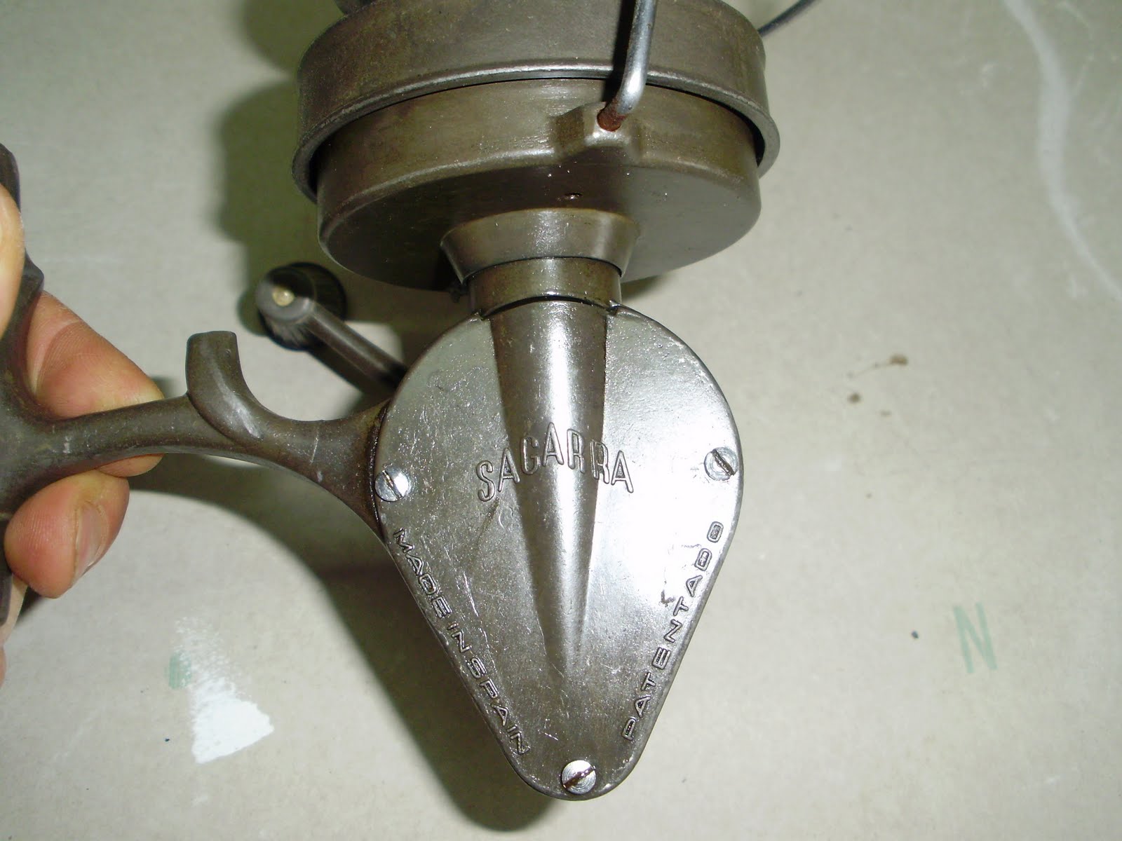 carretes de coleccion: el sagarra que tiene forma de corazon