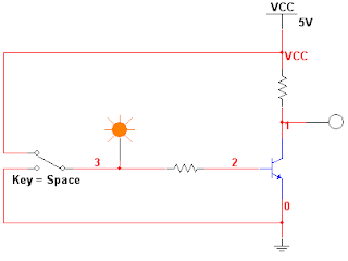 Compuerta NOT con Transistores