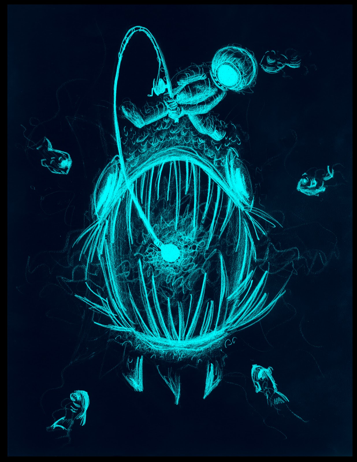 Deep Sea Fish Glow