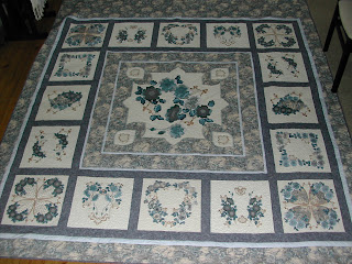 Quilts & Lace: Beyond Color Purple quilt