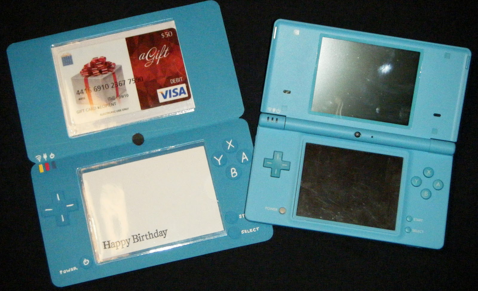Cards by CG: Nintendo DS card and Family Friday
