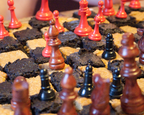 Craft Knife: Edible Chess: Food for the Mind AND the Tummy