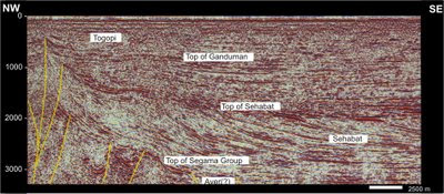 Seismic Atlas of SE Asian Basins: Sandakan Basin