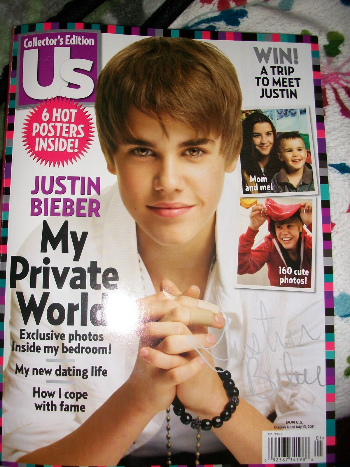 The Bieber Teaser: Justin Bieber in US Magazine