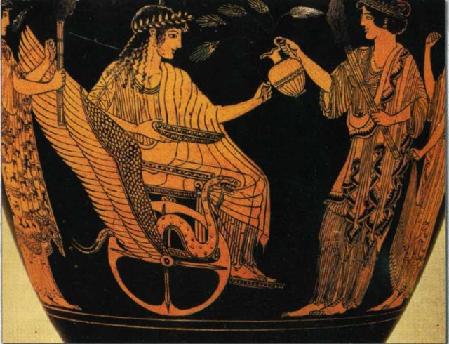 Greek mythos: Όταν έκλαιγε η θεά Δήμητρα είχαμε βροχές, όταν επέστρεφε ...