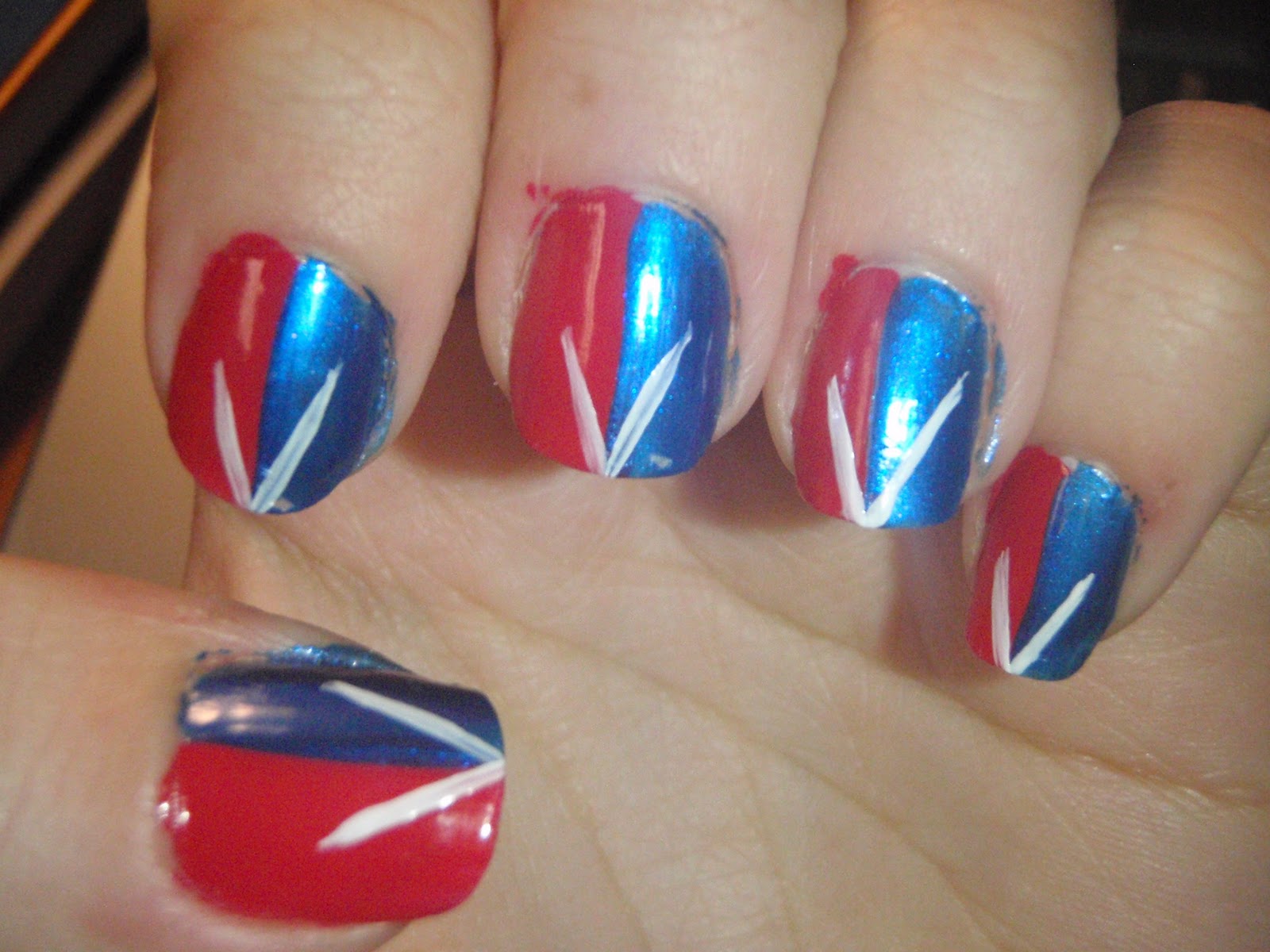 Always Look Cute: American University Nails