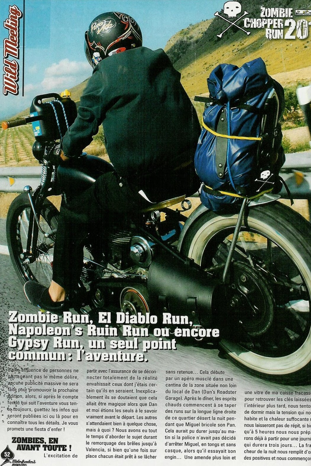 ALCHOP06: ZOMBIE CHOPPER RUN 2010 Spain - WILD Mag