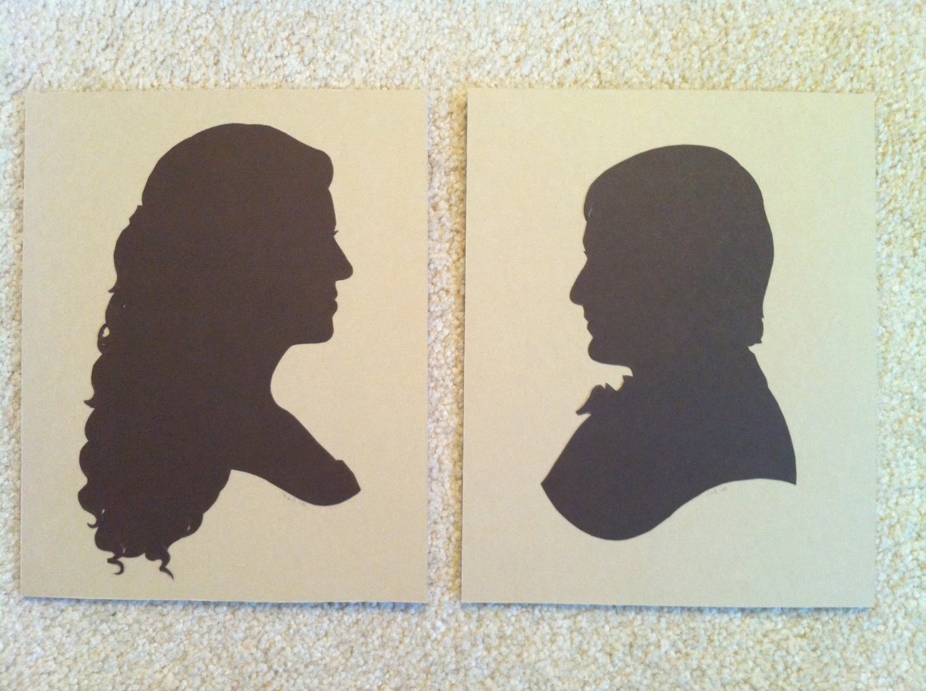Original Silhouettes by Silhouette Artist Karl Johnson of Cutarts.com ...