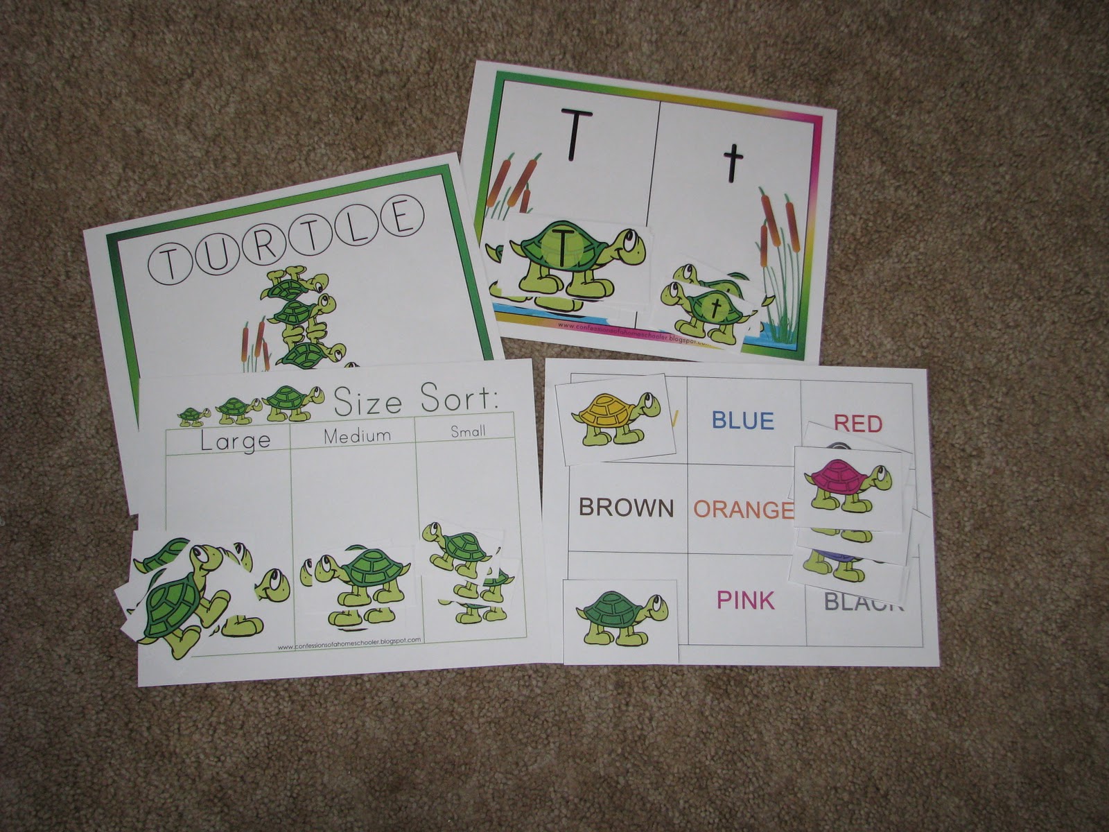 Mommy's Little Helper: T is for Turtle