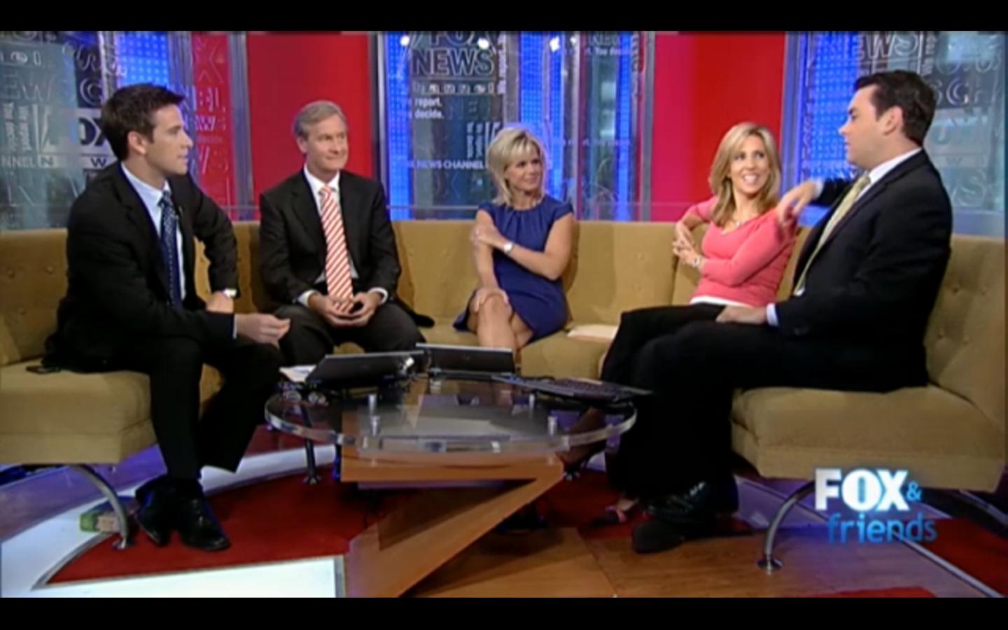 Reporter101 Blogspot: UK Morning Show and Fox News Fox and Friends caps.