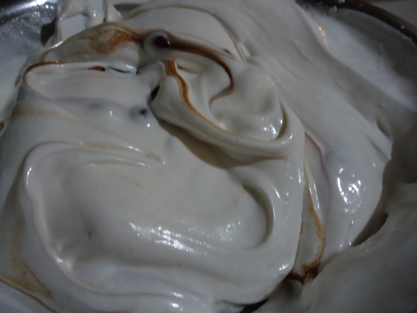 Fishful Thinking: My Mom's 7 Minute Sticky Frosting Recipe with swirled ...