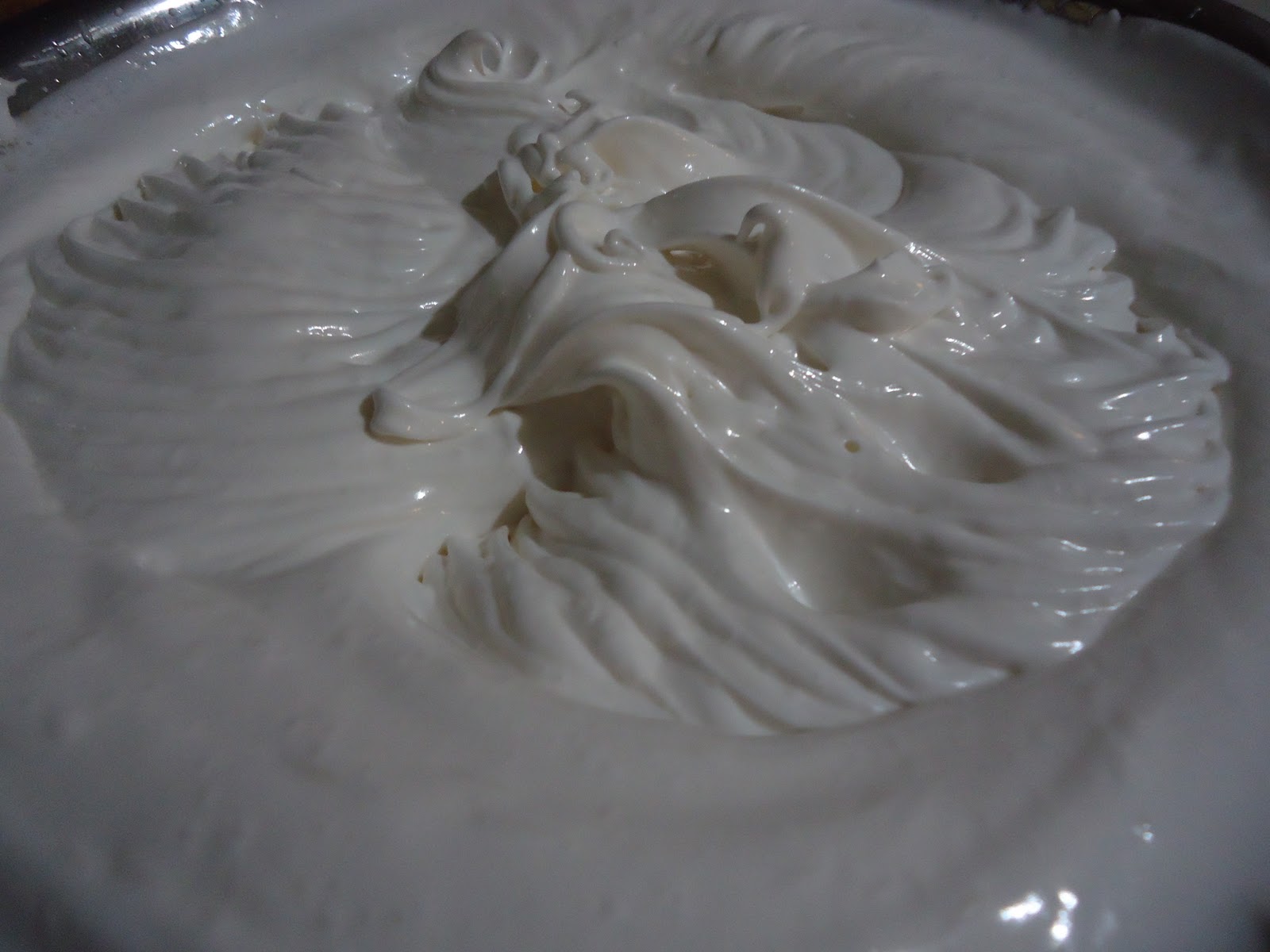 Fishful Thinking: My Mom's 7 Minute Sticky Frosting Recipe with swirled ...