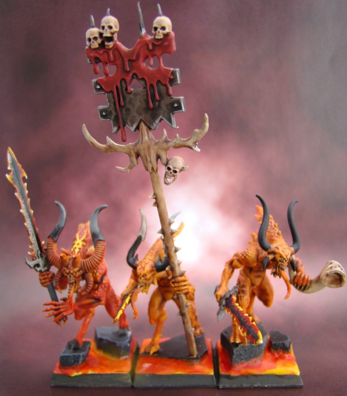 +Schola Progenium+: Chaos Daemon Bloodletter unit