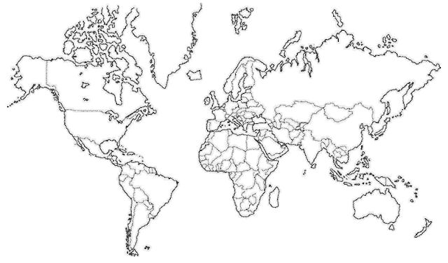 Mapas mudos - Imagui