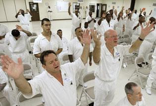 Taking God behind bars - The Deacon's Bench