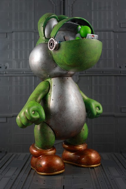 BRINQUEDOS BARATOS: YOSHI - O GIGANTE DE METAL