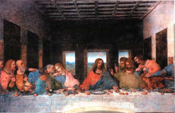 Art by Arlene Babad: da Vinci's Painting, "The Last Supper" & Linear ...
