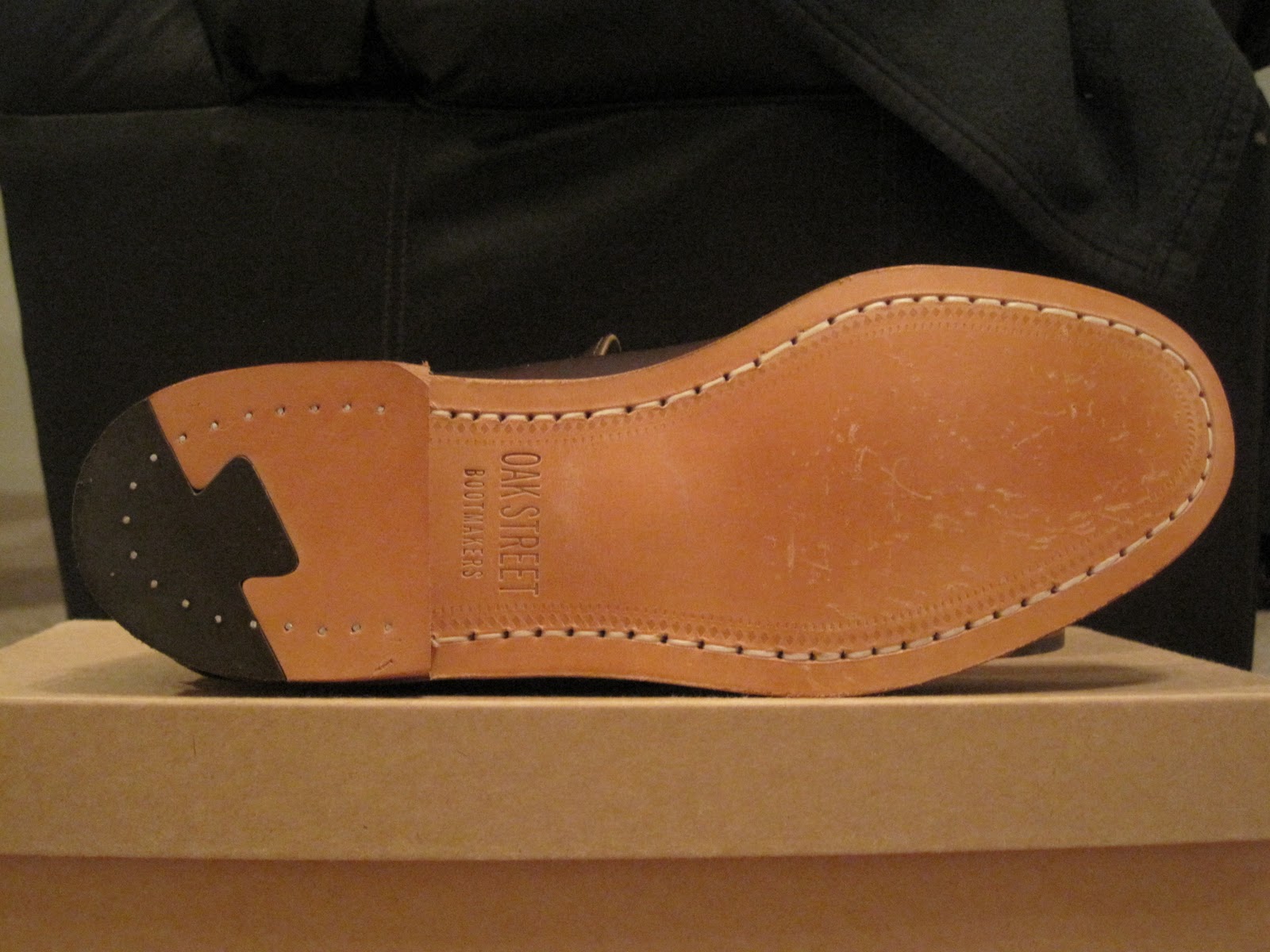 Sartorially Inclined: Hands On: Oak Street Bootmakers