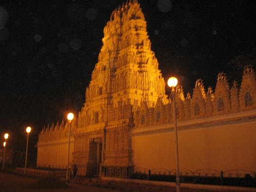 A spectacular temple in the Mysore Palace - Shweta Varaha Temple