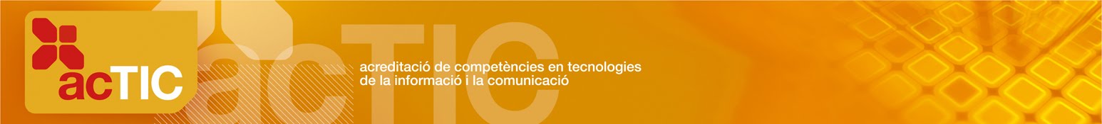 CAIXA D'EINES TIC: Què és l’ACTIC?