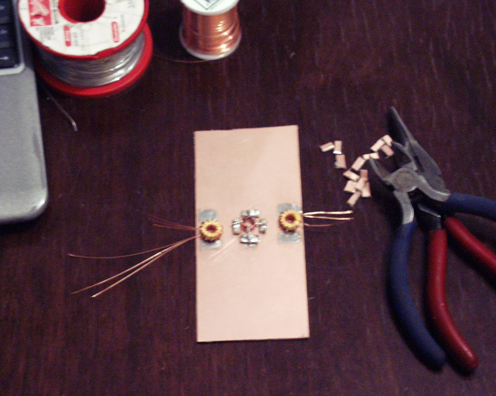 vk5fnet: 80 meter DC Rx step 1 - Diode ring mixer