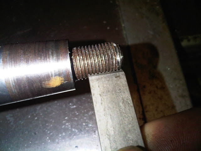 Reliant Scimitar GTE V8 Build: Damaged Stub axle repair